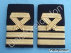 Epaulette Naval Curl 2 Bars Commander R400 | eBay