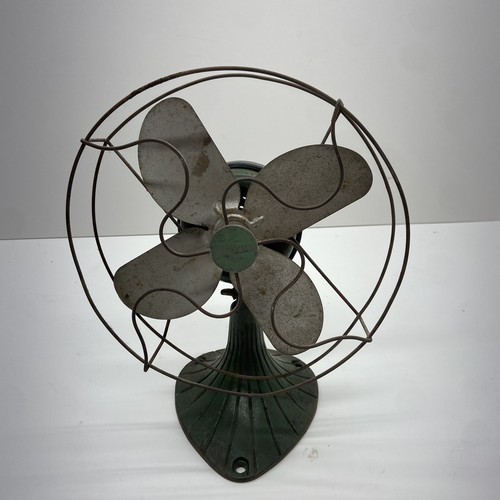 Small Vintage 1930s Handyhot/Handybree3e Fan Green, Has Cord Needs to ...
