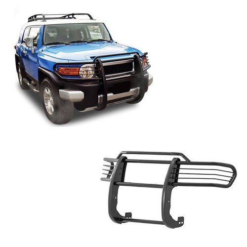 Black Horse Grille Guard Modular Black fit 2007-2014 Toyota FJ Cruiser ...