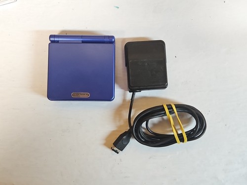 Nintendo Game Boy Advance SP Console Cobalt Blue GBA (AGS-001) W ...