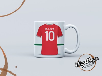 Wrexham 23/24 Mug (Personalised Name & Number) - Gift | eBay UK