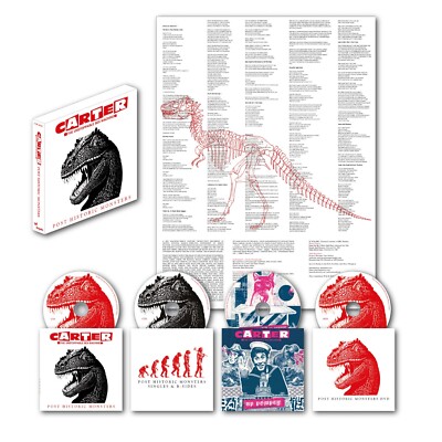Carter USM Post Historic Monsters 3 x CD 1 x DVD Box Set | eBay UK
