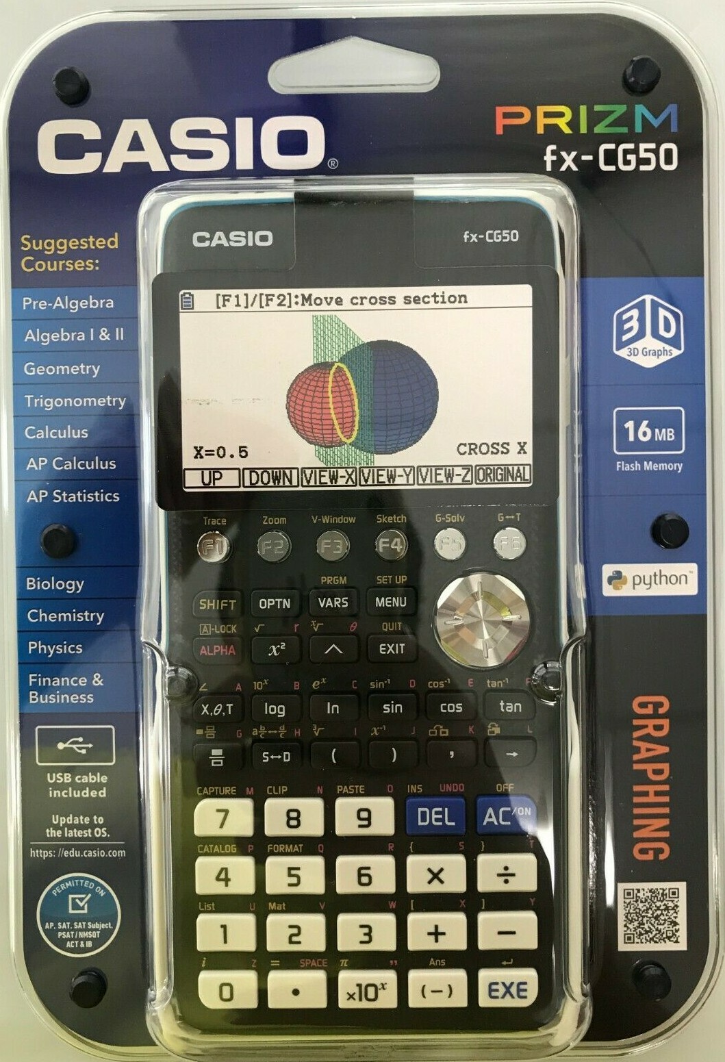 CASIO FX CG50 L IH PRIZM Color Graphing Calculator 889232600765 EBay