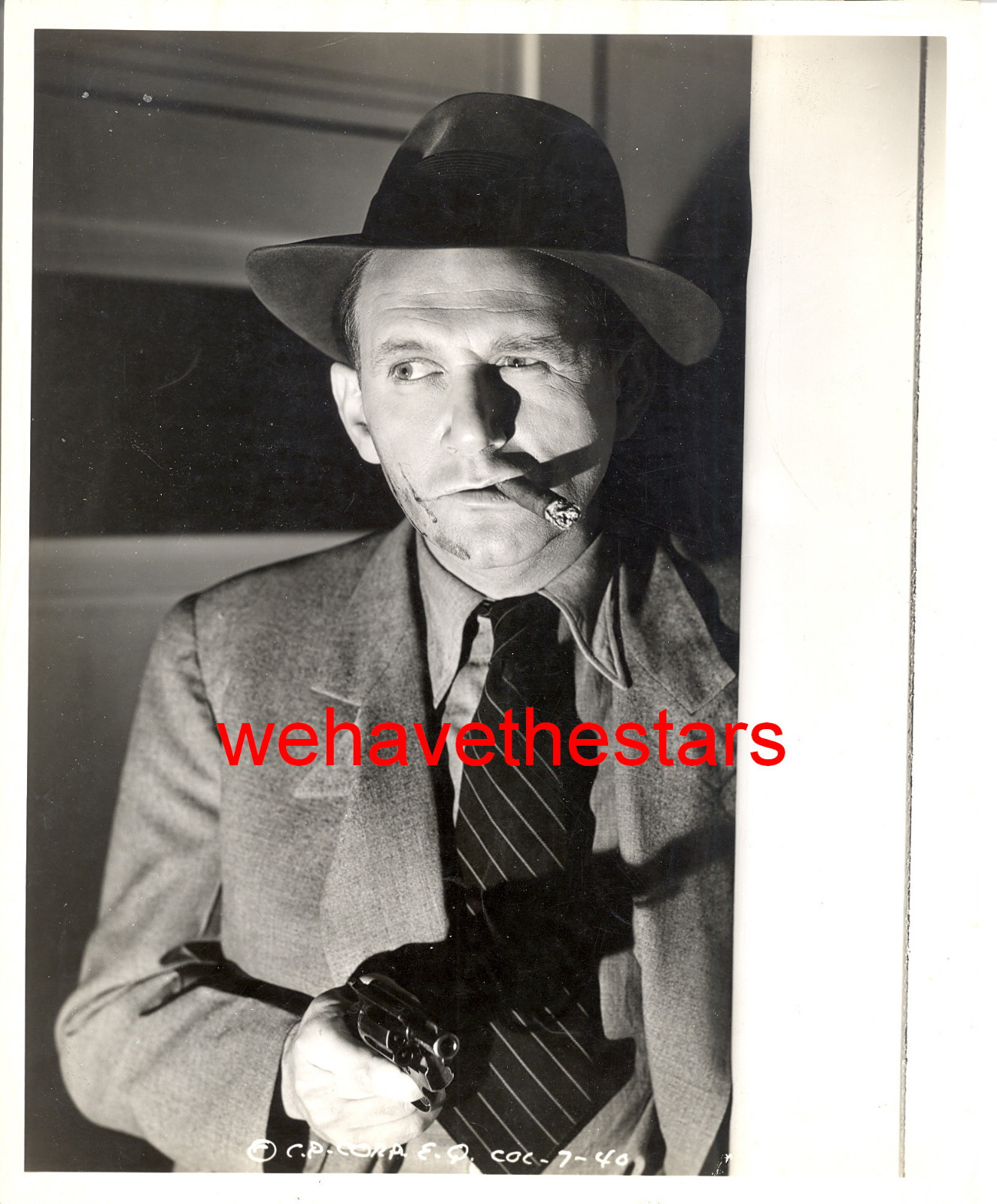 Vintage Clancy Cooper CHARACTER ACTOR '40s ELLERY QUEEN Publicity ...