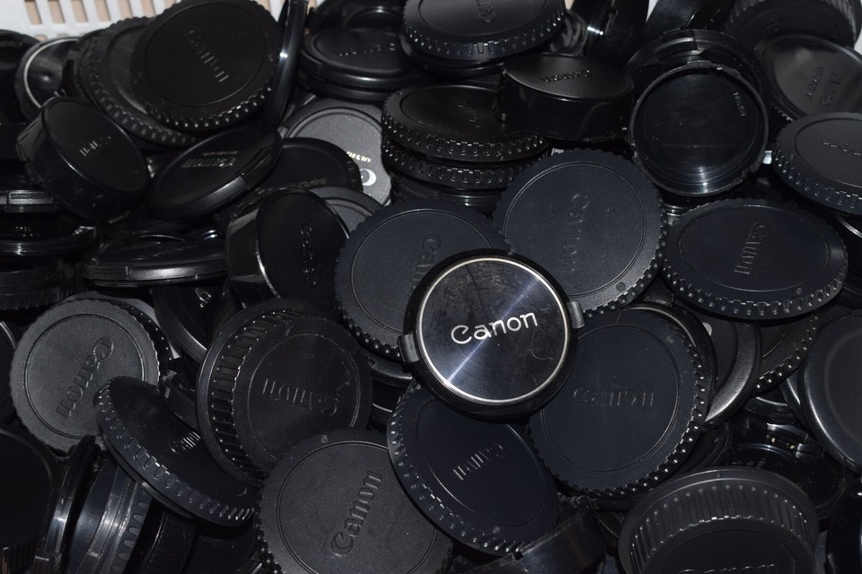 "Ship to Japan only" Used Camera Lens Cap / Body Cap Various Size ...