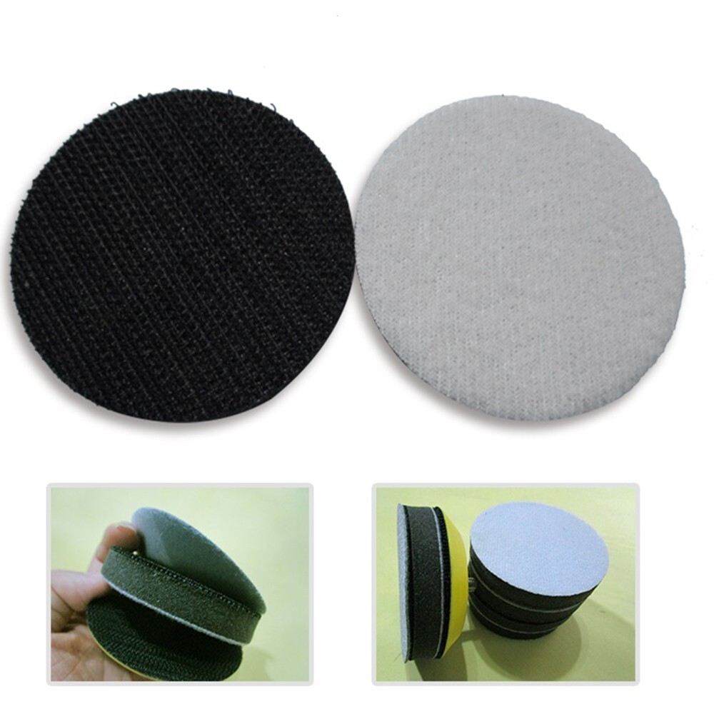 Useful Interface pads 3 inch Discs Parts Sander Sanding Soft Sponge ...