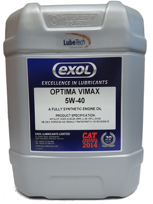 EXOL HIGH QUALITY 5W40 FULLY SYNTHETIC ENGINE OIL 20 LITRES | eBay