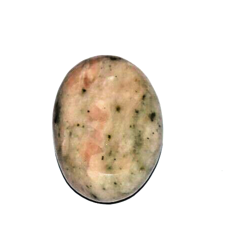 Verdant Memory Pink Feldspar Green Olivine Granite Palm Stone North ...