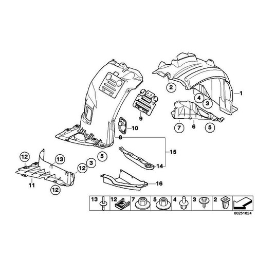 Original BMW 51717143847 - Deckel 3er | eBay