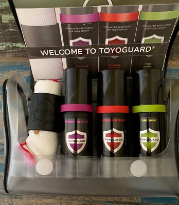 New TOYOGUARD OEM Vehicle Protection & Detailing 4 Piece Kit +Free ...