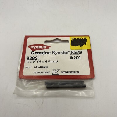 Genuine Kyosho Parts 92831 (ROD) 2pcs / (4 x 40mm) USA SHIP | eBay