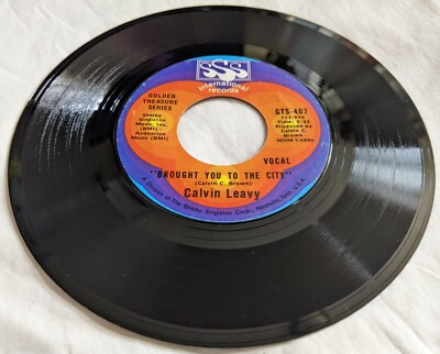 Calvin Leavy BROUGHT YOU TO THE CITY/ CUMMINS PRISON FARM hammond funk ...