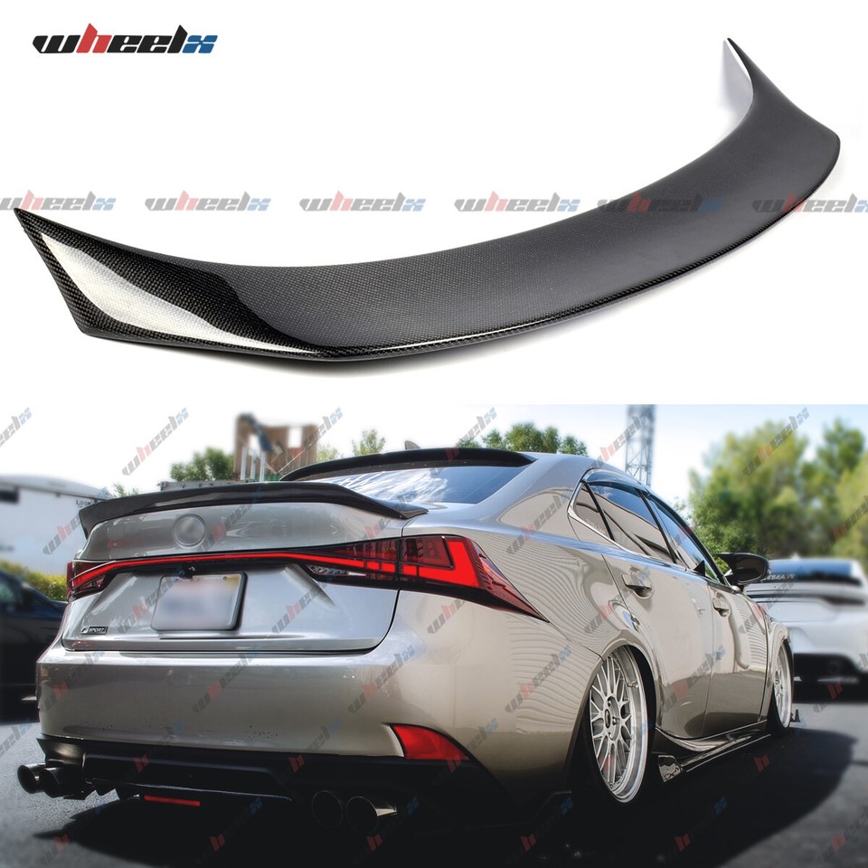 FOR 2014-2020 LEXUS IS200t IS250 IS350 PSM REAL CARBON FIBER TRUNK ...