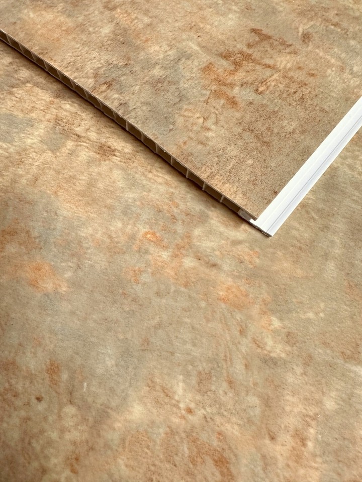 Large 1000mm Wide x 2.4m Shower Wet Wall Panels Bathroom Cladding PVC ...