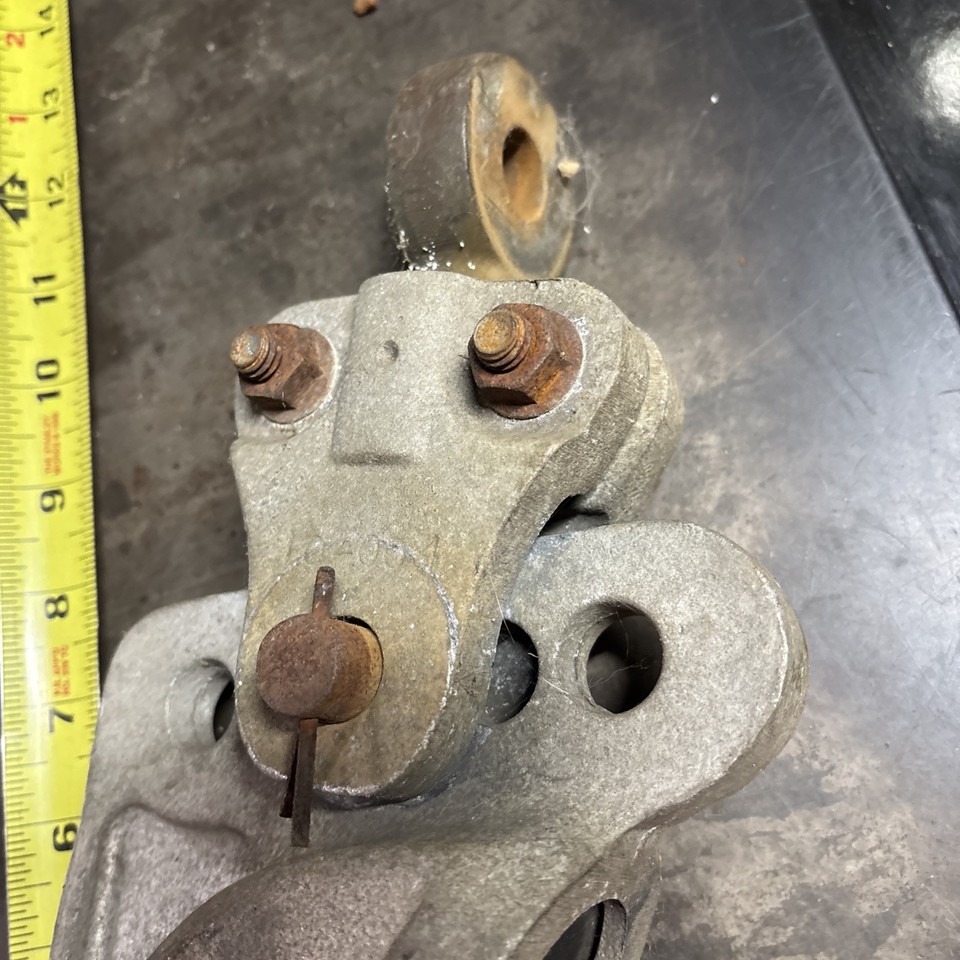 Vintage cast Aluminum Traffic Signal Light Hanger Adjustable Cable ...