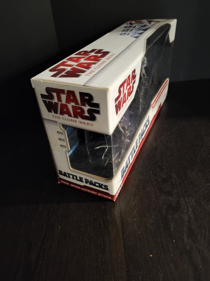 Rishi Moon Outpost Attack STAR WARS The Clone Wars Battle Packs Sealed ...