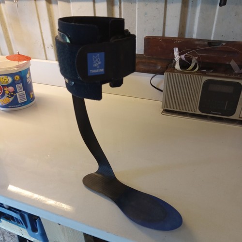 Thuasne SpryStep Carbon Fiber AFO Orthotic Foot Drop Brace Left foot ...