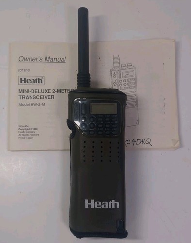 Heathkit Mini-Deluxe 2-Meter Transceiver, Model HW-2-M W/ Manual ...