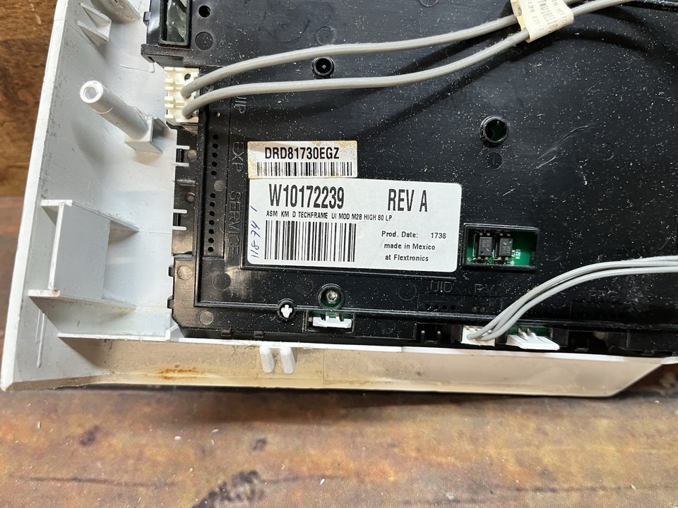 Kenmore HE5 Elite Dryer Control Panel BOARD W10172239 | eBay