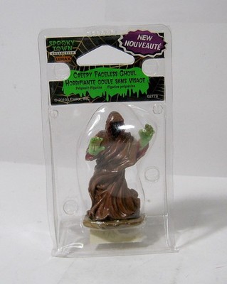 2010 Lemax Spooky Town Creepy Faceless Ghoul Figure Halloween Village ...