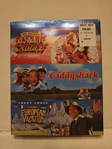 Blazing Saddles Caddyshack National Lampoon's European Vacation Blu-ray SEALED 883929251209| eBay