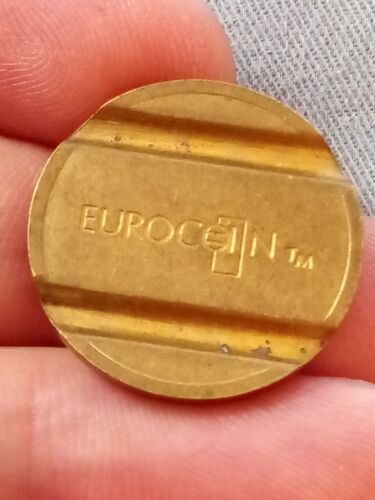 Token EUROCOIN TM LONDON MASHINE CARD TOKEN MEDAL Ø 22mm six stars ...