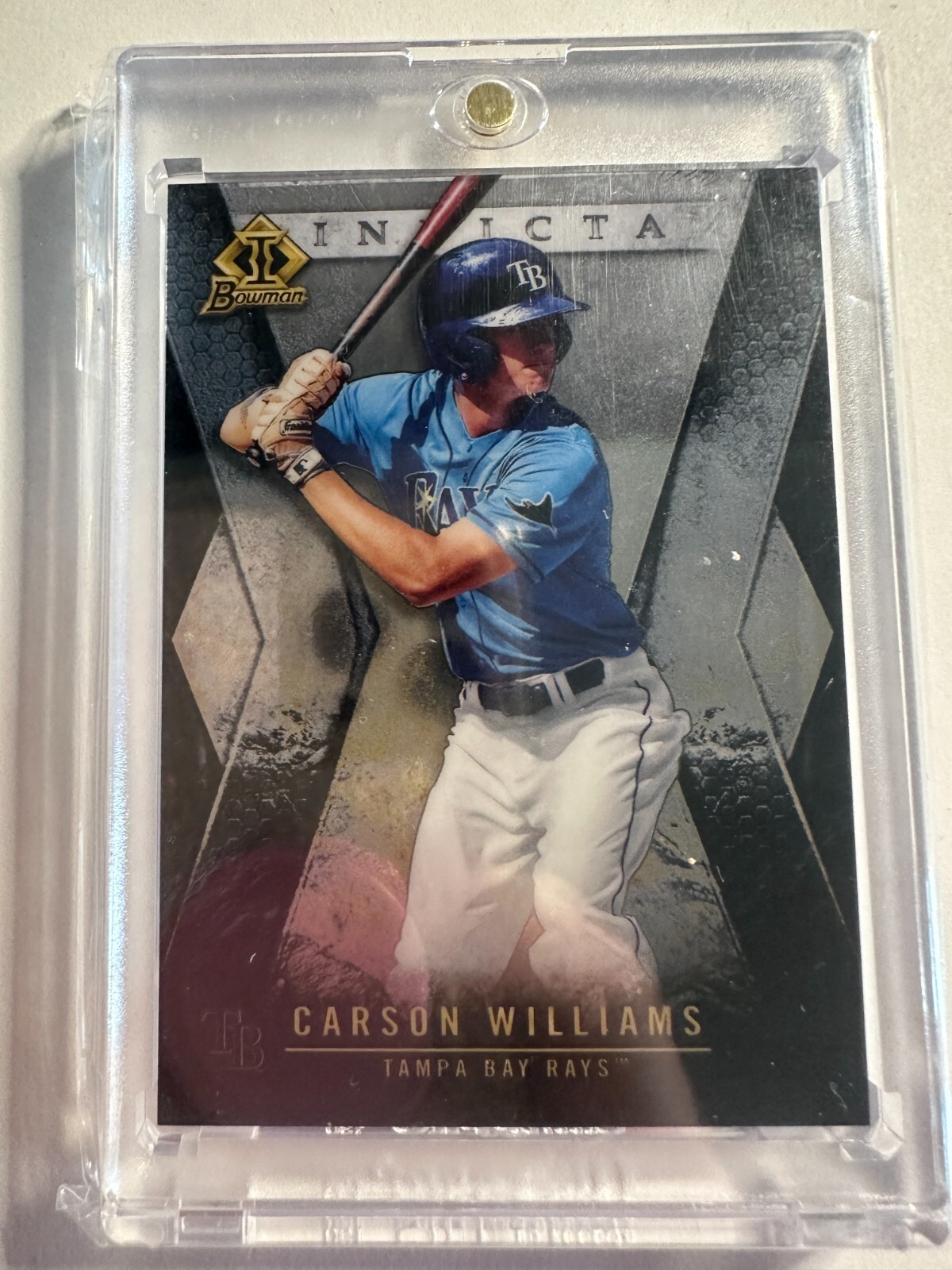 K90,421 - 2021 Bowman Chrome Draft Invicta #BI19 Carson Williams | eBay