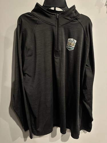Rolex 24 Daytona International Speedway Quarter Zip Jacket Adult Size ...