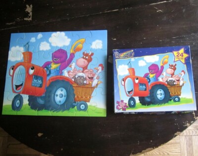 BARNEY & FRIENDS Great Adventure movie 1998 jigsaw puzzle Down on the ...