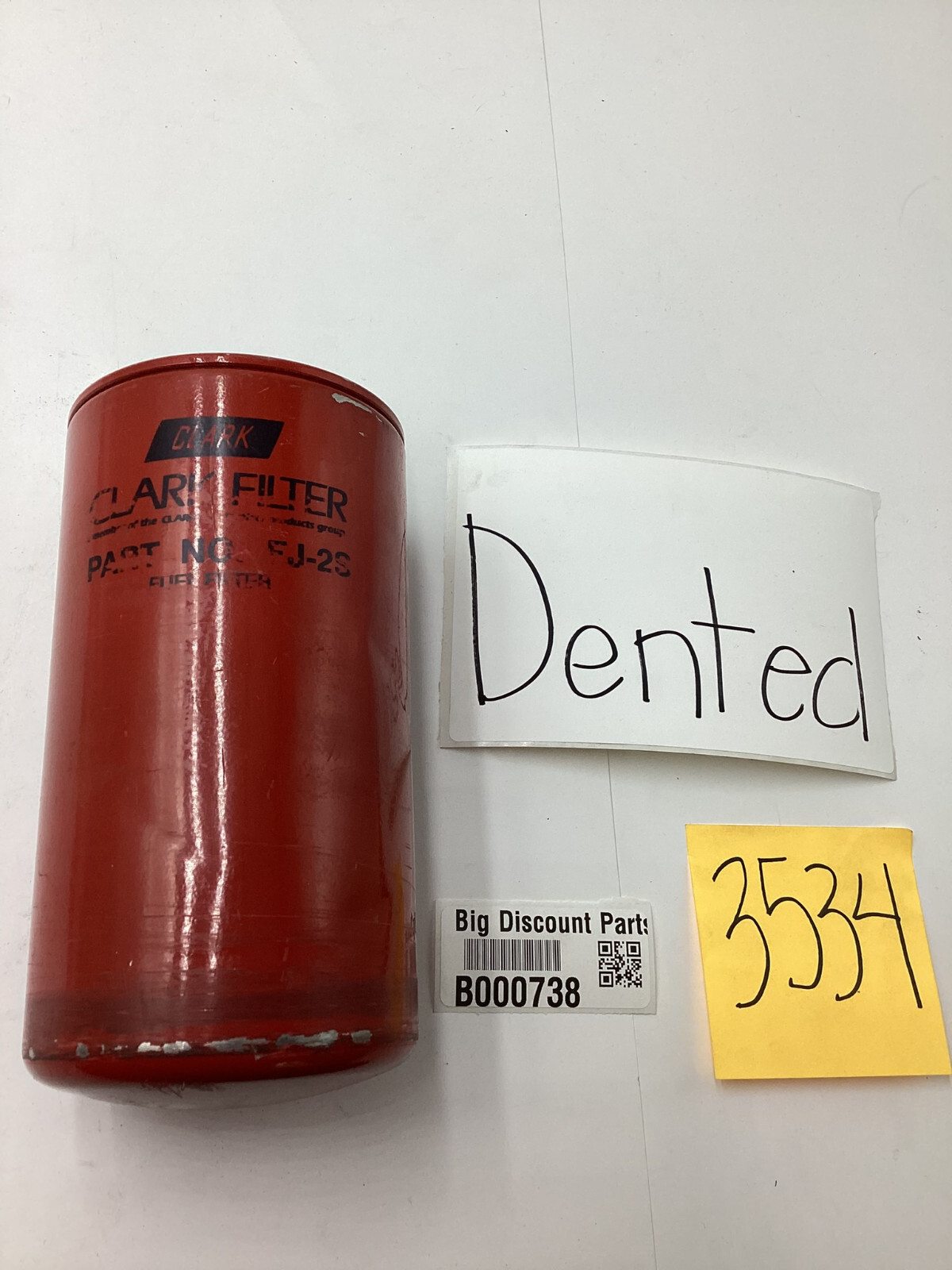 CLARK FJ-2S - Fuel filter cross reference