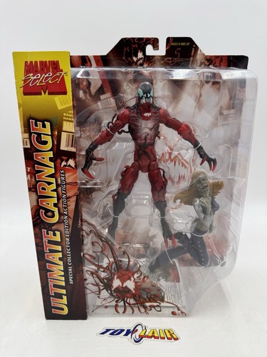 🔥Diamond Select Marvel🔥ULTIMATE CARNAGE🔥8" Action Figure🔥Spider-Man ...