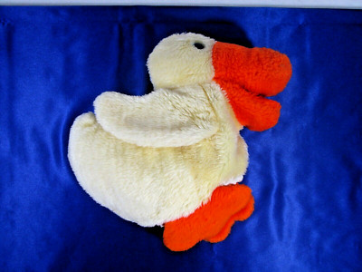 Duck Hand Puppet Yellow and Orange 11" | eBay