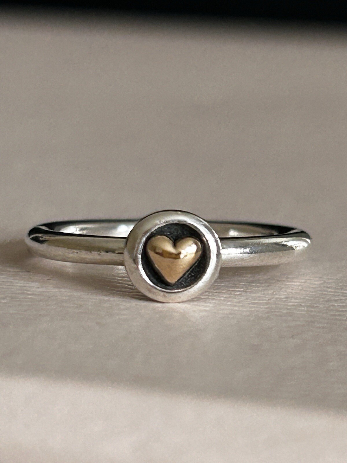 Genuine Pandora S925 ALE Sterling Silver and 14kt Gol… - Gem