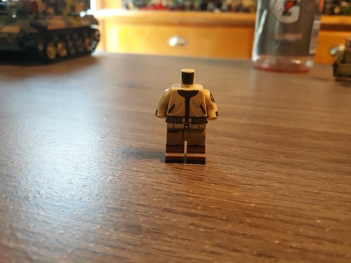 Brickmania M18 Hellcat minifigure torso and legs only, no head or ...