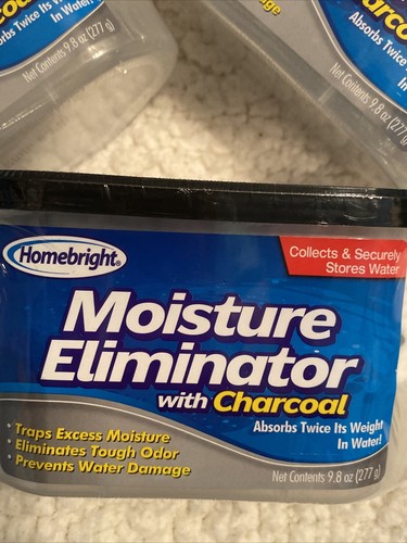 3 pack Moisture Eliminator with Charcoal eliminate odor 9.8 oz each ...