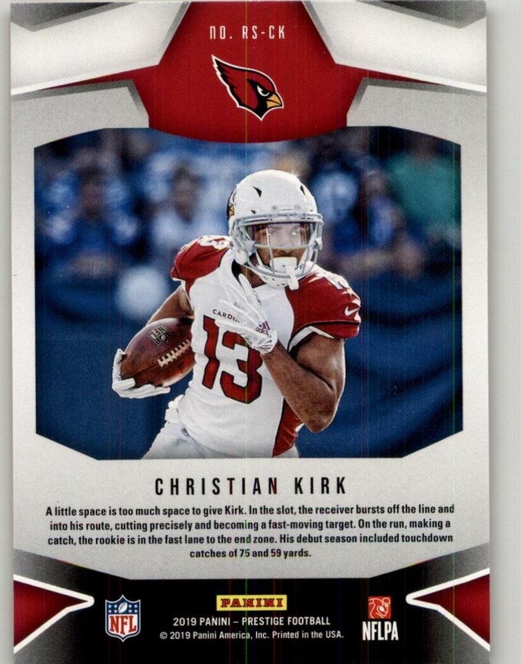 2019 Panini Prestige Christian Kirk Rising Stars #RS-CK Arizona Cardinals | eBay