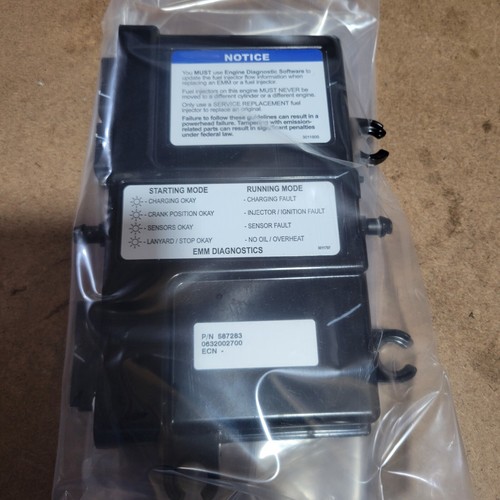 NEW 587283 OEM Evinrude E-Tec EMM Module 40-90HP 587128, 586970, 587281 ...