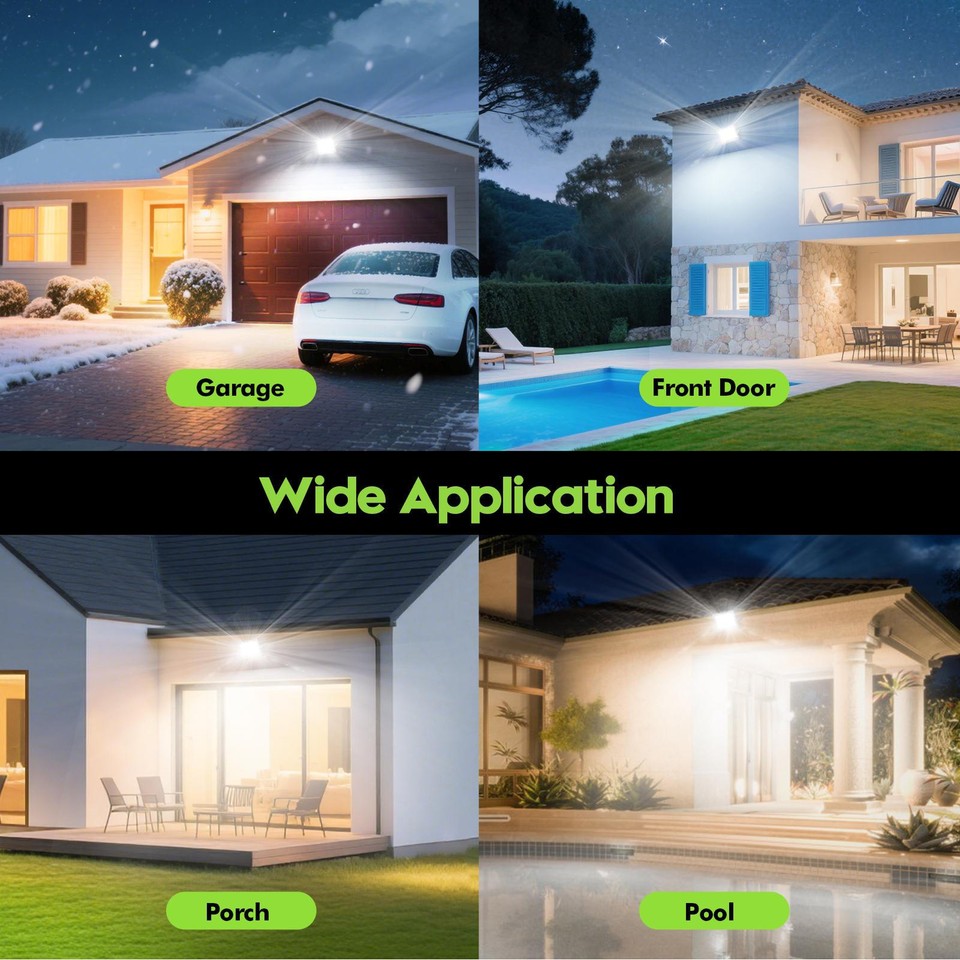 LED Floodlight Spot Light Security Flood Lights Outdoor Garden Lamp 30 ...