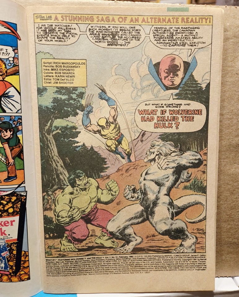 What If? #31 (Marvel Comics February 1982) Wolverine Kills Hulk! VG | eBay