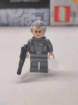 NEW Star Wars Grand Moff Tarkin Gray Custom Lego Minifigure 75159 Death ...