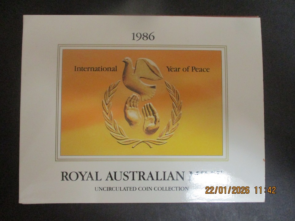 Australian Coins: 1986 Uncirculated Set- Must Have! (VR149) | eBay ...