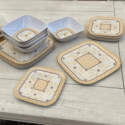 Temptations Melamine Luncheon Plates | eBay