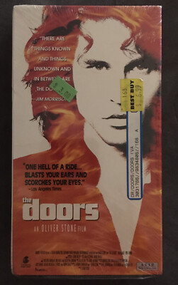The Doors VHS Cassette Tape Shrink Wrap Sealed Rock Classic Movie 1991 ...