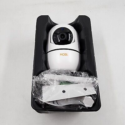 MOBI Cam HDX Smart WiFi Pan & Tilt Monitoring Camera Baby Two Way Audio ...