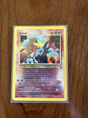 Pokemon TCG Single - Entei - Reverse Holo (WoTC Promo 34) | eBay