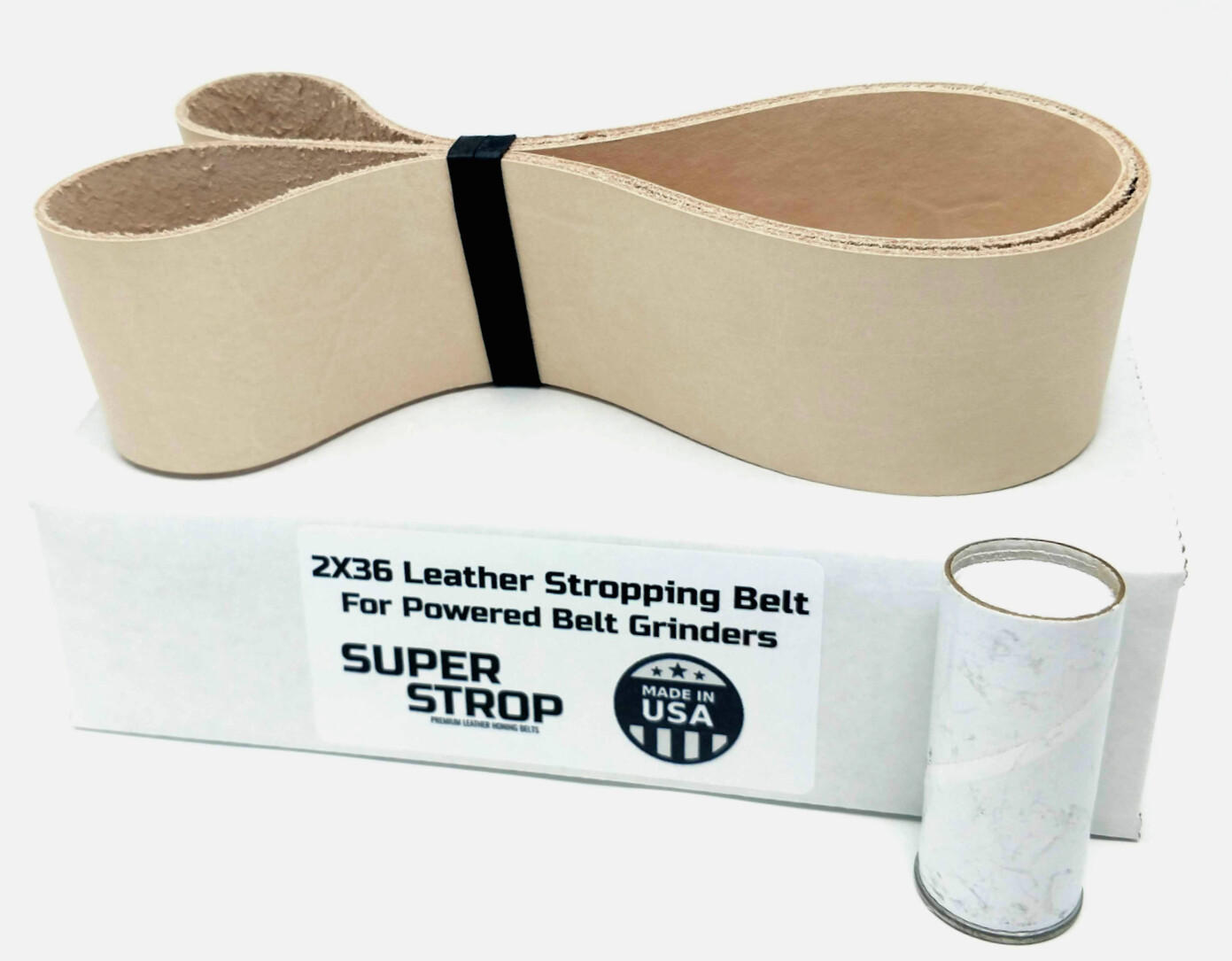 2 X 36 inch Super Strop Leather Honing Strop Belt fits 2X36 and 4X36 ...