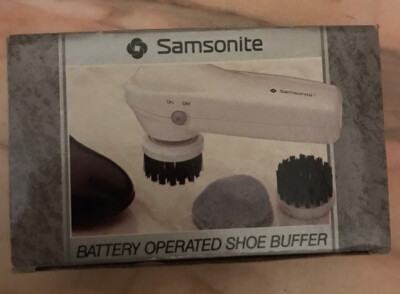 Shoe Buffer Samsonite Lucida Scarpe Portatile Nuovo | eBay