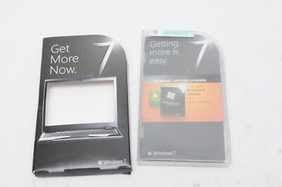 Microsoft Windows 7 Home Premium to Win 7 Ultimate Anytime Upgrade | eBay