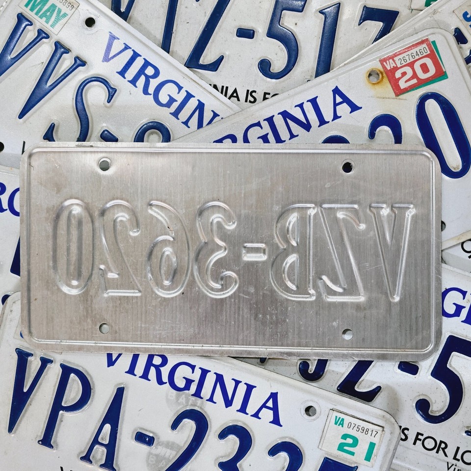 VIRGINIA LICENSE PLATE 🔥FREE📬🔥 1 w/RANDOM #'s & LETTERS ~ VA IS FOR ...