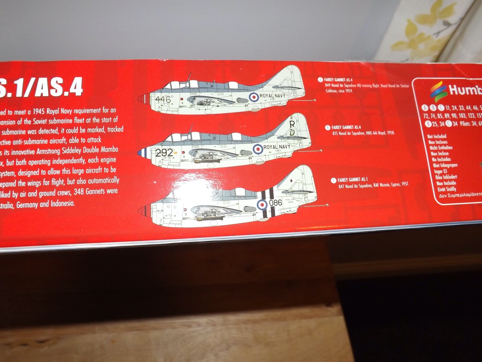 Airfix 1:48th Scale Fairey Gannet AS.1/AS.4 Model Kit.A11007 | eBay